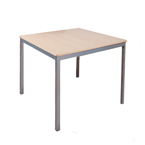 Quadratischer Tisch, Platte mit Schichtstoff | Schultische | Tische ...